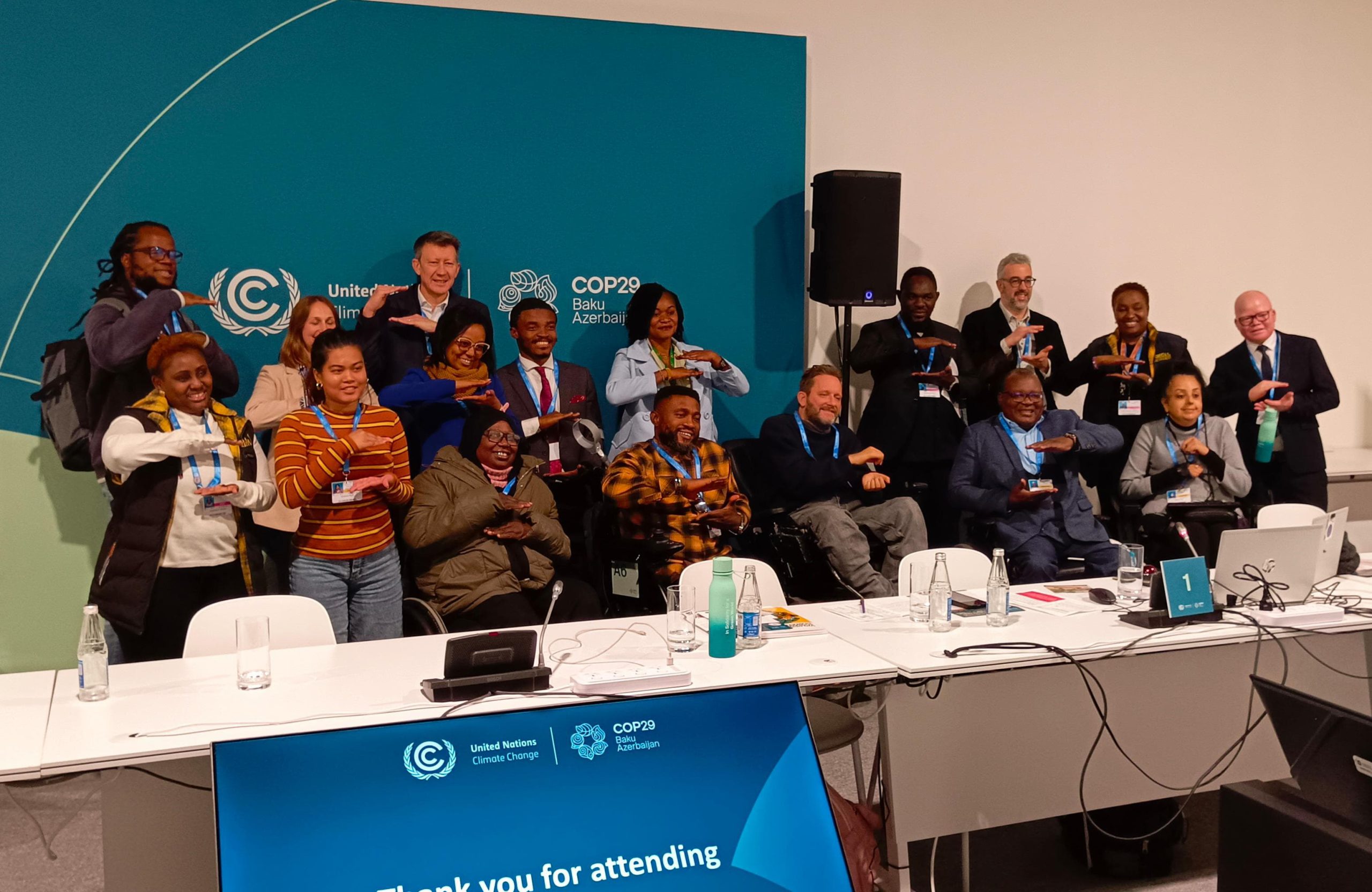 Breaking Barriers at COP29 & Beyond - Disability Rights Fund