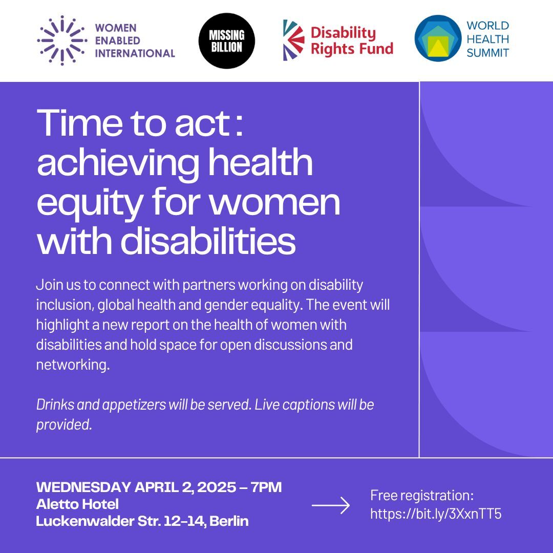 DRF at the 2025 Global Disability Summit - Disability Rights Fund